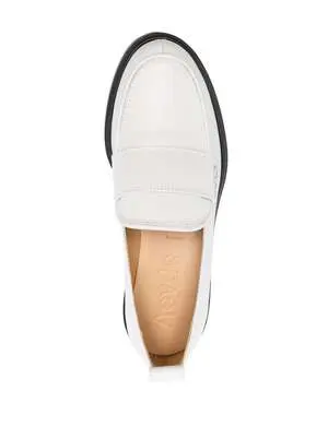 AeydĒ Ruth 40mm Round-toe Loafers - Grey