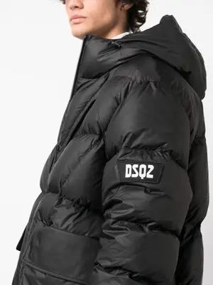 Dsquared2 Hooded Down Padded Coat