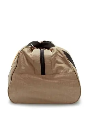 Palm Angels Logo-patch Holdall Bag - Neutrals