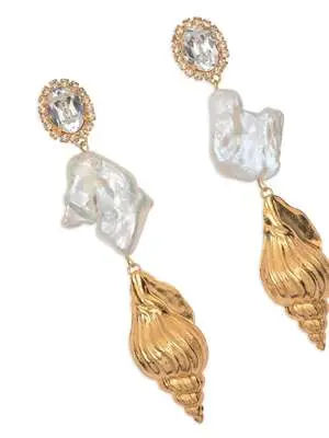 JENNIFER BEHR Adella Crystal-embellished Earrings