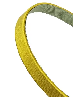JENNIFER BEHR Lucy Satin-finish Headband - Yellow