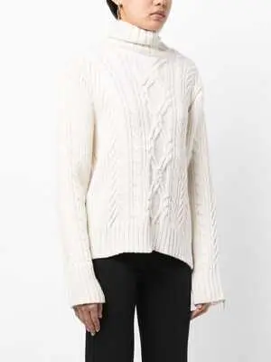 Monse Cable-knit Jumper With Zip Detail