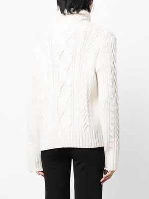 Monse Cable-knit Jumper With Zip Detail