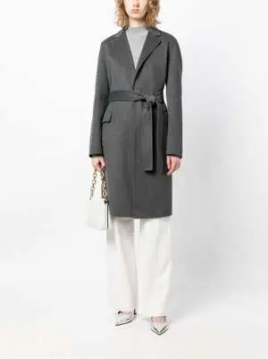 Theory Wool-blend Belted Coat