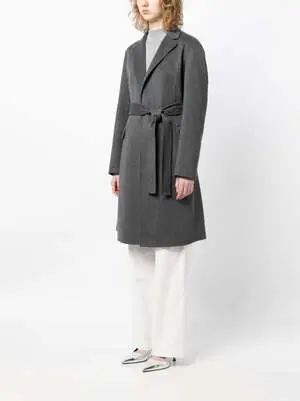 Theory Wool-blend Belted Coat