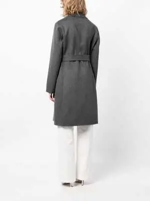 Theory Wool-blend Belted Coat