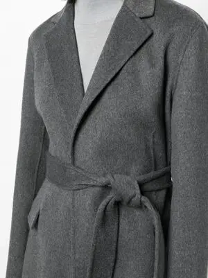 Theory Wool-blend Belted Coat