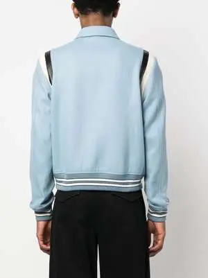 Amiri Logo-print Bone-patch Jacket