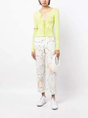 Collina Strada Graphic-print Trousers