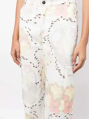 Collina Strada Graphic-print Trousers