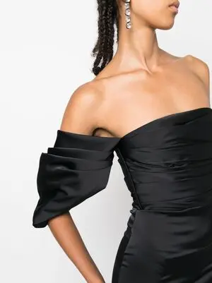 ANA RADU Off-shoulder Maxi Dress