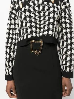 Moschino Buckle-detail Skirt
