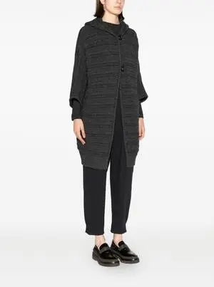 Brunello Cucinelli Hooded Midi Cardigen-coat