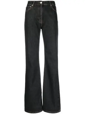 Moschino Mid-rise Wide-leg Jeans
