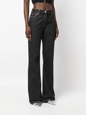 Moschino Mid-rise Wide-leg Jeans