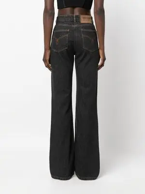 Moschino Mid-rise Wide-leg Jeans