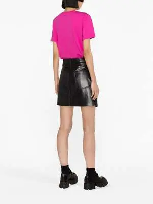 Moschino Brooch Detail Logo T-shirt