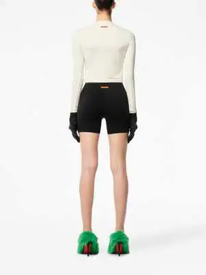 Heron Preston Lace-up Crop Top