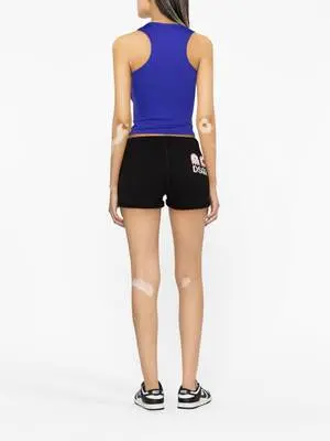 Dsquared2 Cotton Logo Print Shorts