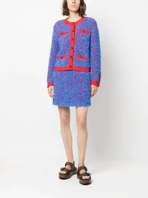 Tory Burch Confetti Tweed Mini Skirt