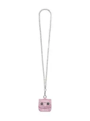 Balenciaga Le Cagole Flap Airpods Case - Pink | Editorialist