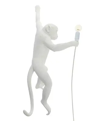 SELETTI Hanging Monkey Lamp - White