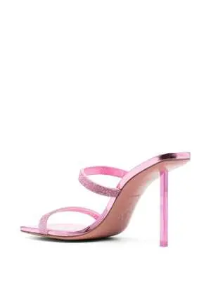 Amina Muaddi 100mm Rih Sandals