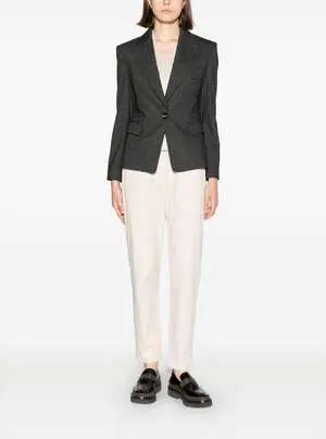 Brunello Cucinelli Single-breasted Virgin Wool Blazer