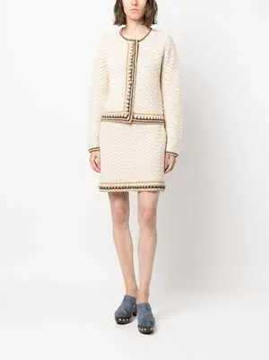 Tory Burch Round-neck Cardigan
