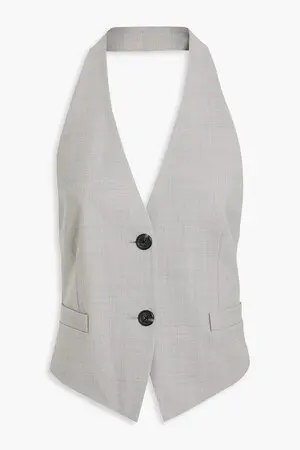 Helmut Lang Button Detailed Vests For Women