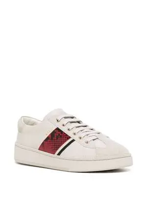 Bally Panelled Low-top Leather Sneakers