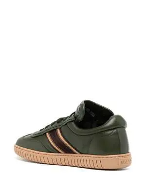 Bally Side-stripe Leather Low-top Sneakers
