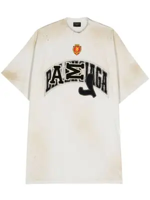 Buy Balenciaga Skater T-shirt - Neutrals At 33% Off | Editorialist