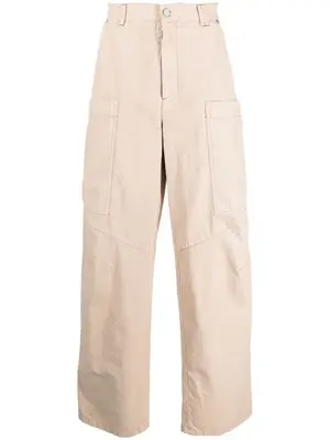 Palm Angels Slit Pants For Men