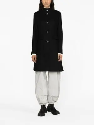 Herno Single-breasted Wool Coat
