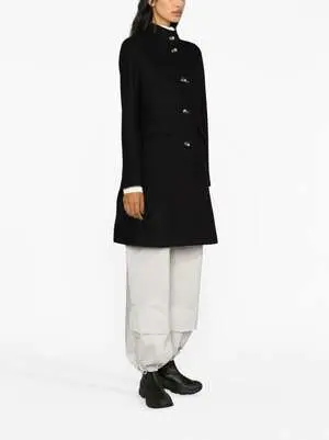 Herno Single-breasted Wool Coat