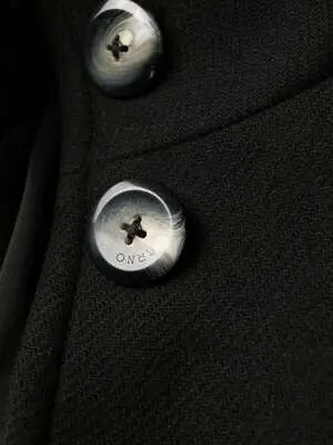 Herno Single-breasted Wool Coat