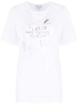 COLLINA STRADA Collina Strada Graphic-Print T-Shirt