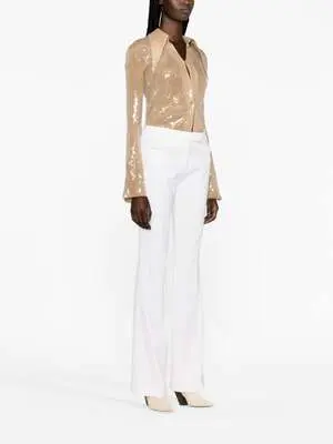 TOM FORD Flared Virgin Wool Trousers