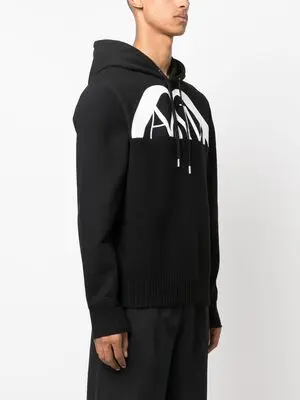 Alexander McQueen Logo-print Cotton Hoodie