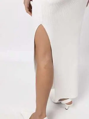 Christopher Esber Cut-out Maxi Skirt - White