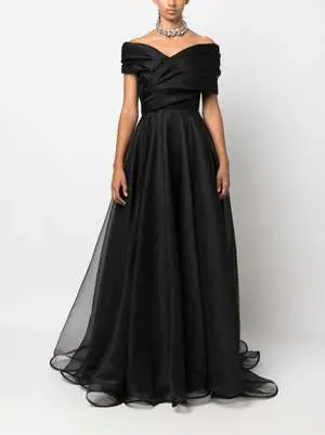 ANA RADU V-neck Maxi Dress