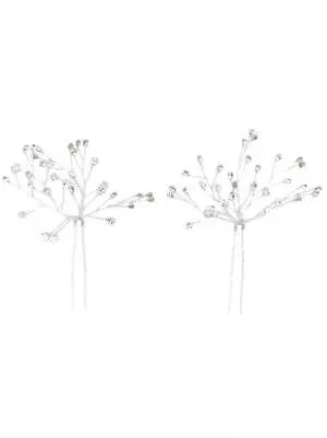 ATU BODY COUTURE Metallic Hair Clips - Silver