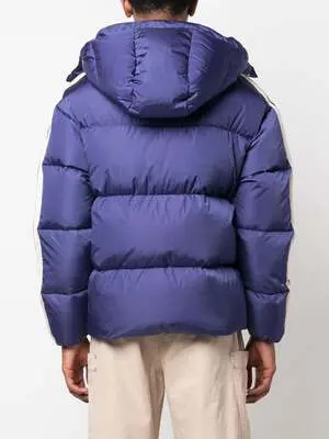 Palm Angels Logo-print Hooded Track Down Jacket