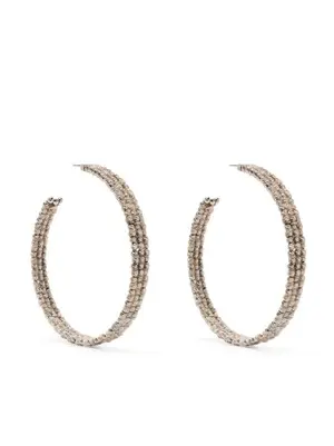 Brunello Cucinelli Chunky Hoop Earrings