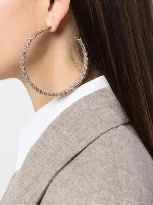 Brunello Cucinelli Chunky Hoop Earrings