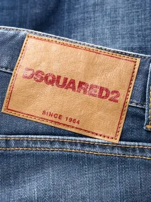 Dsquared2 Distressed Cropped Jeans