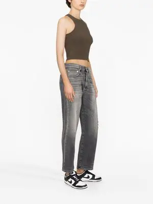 R13 Cropped Boyfriend Jeans