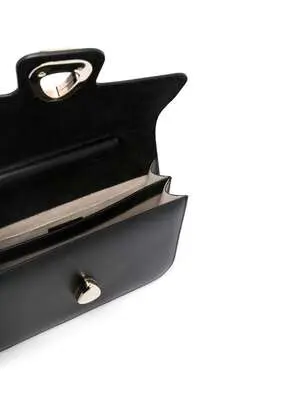A.p.c. Astra Leather Shoulder Bag - Black