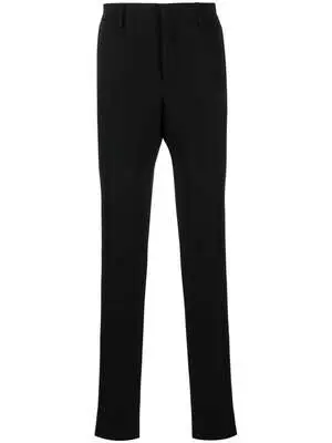 Moschino Pressed-crease Tailored Trousers - Black